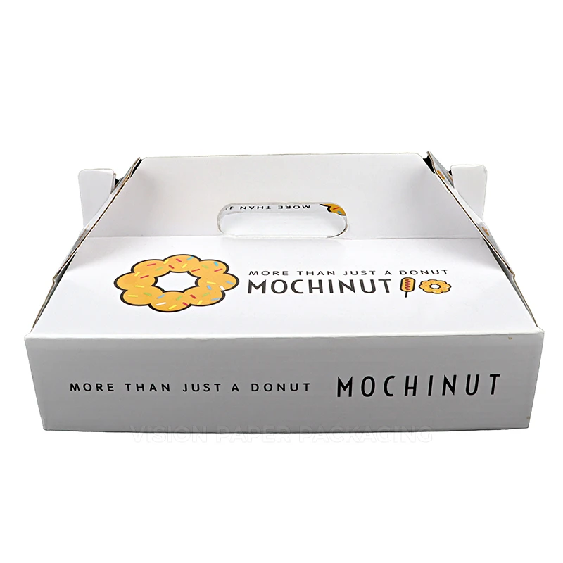 Custom Foldable Mochinut Packaging Box for Doughnuts