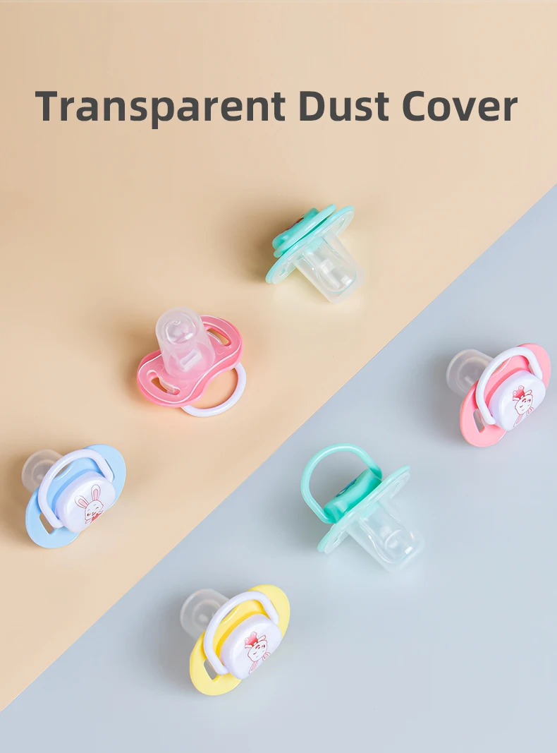 Animal Dummies Soother Pacifier Silicone Baby Sleep Mouth Nipple Dummy ...