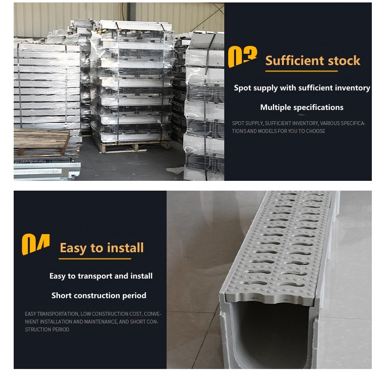 Customizable Frp Drainage Ditch Model Complete Fiber Plastic Drainage ...