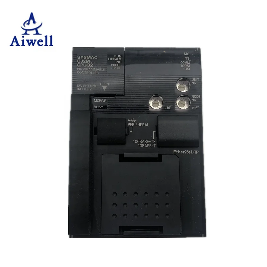 Original Sysmac Cj2m Plc Logic Controller Cpu Module Cj2mcpu32 Cj2m-cpu32 - Buy Omron Plc Cpu ...