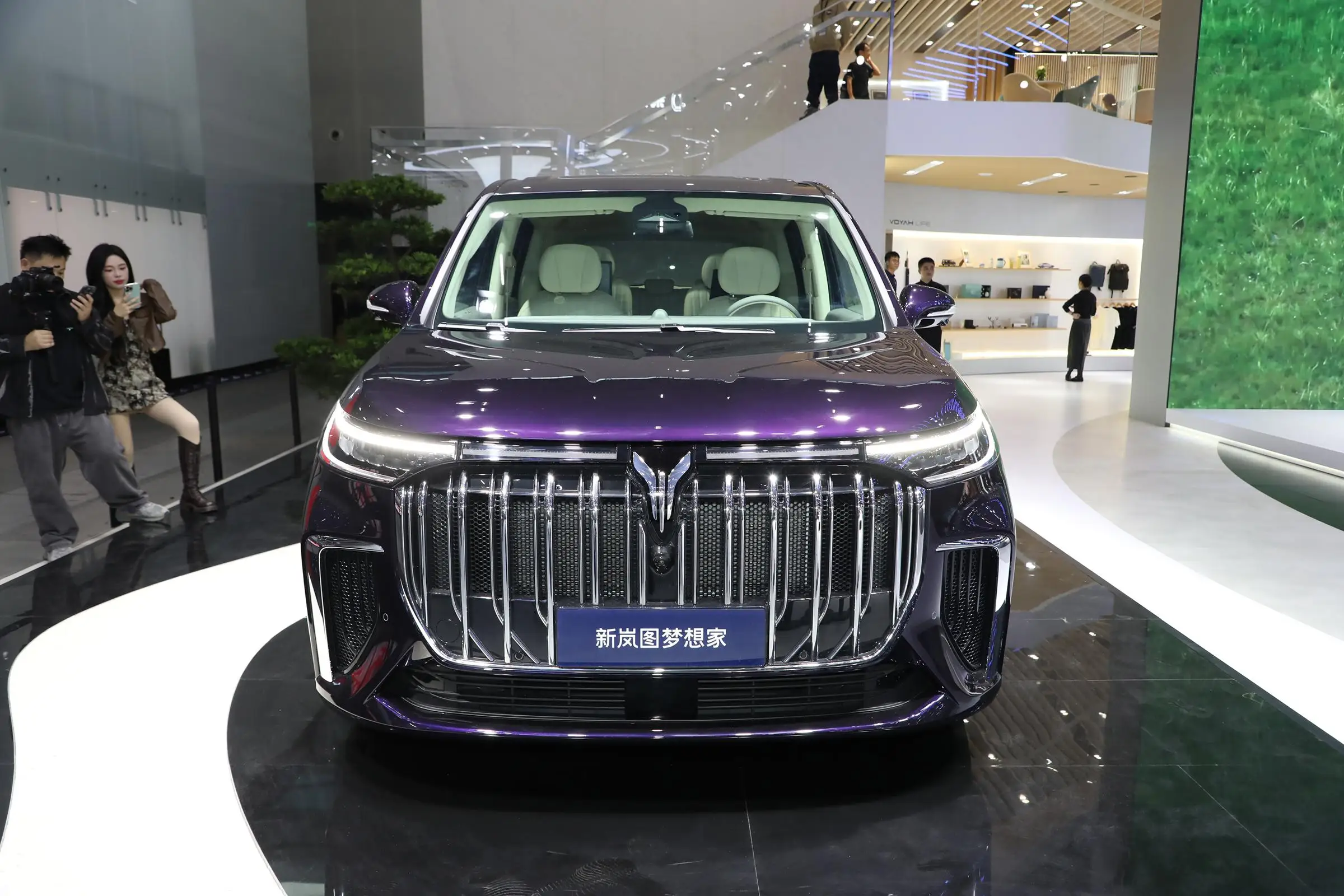 New Automotive Battery Luxury Voyah Dreamer Hybrid Ev Version 7 Seat ...