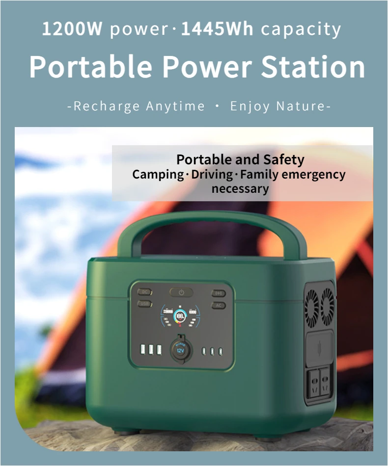 288000 Mah Portable Power Station For Home Emergency 220v Portable ...