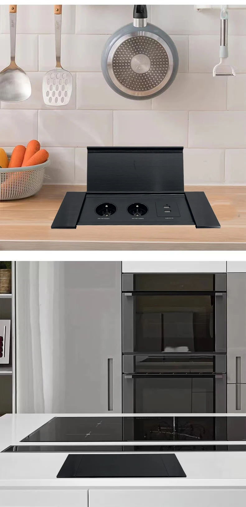 Modern Office Furniture Popular New Tabletop Flip Up Socket Box With ...