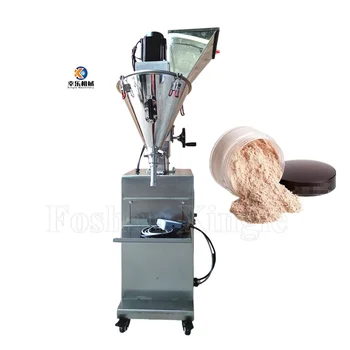 Dosing Vertical Equipment With Volumetric Screw Doser Weighing Packing ...