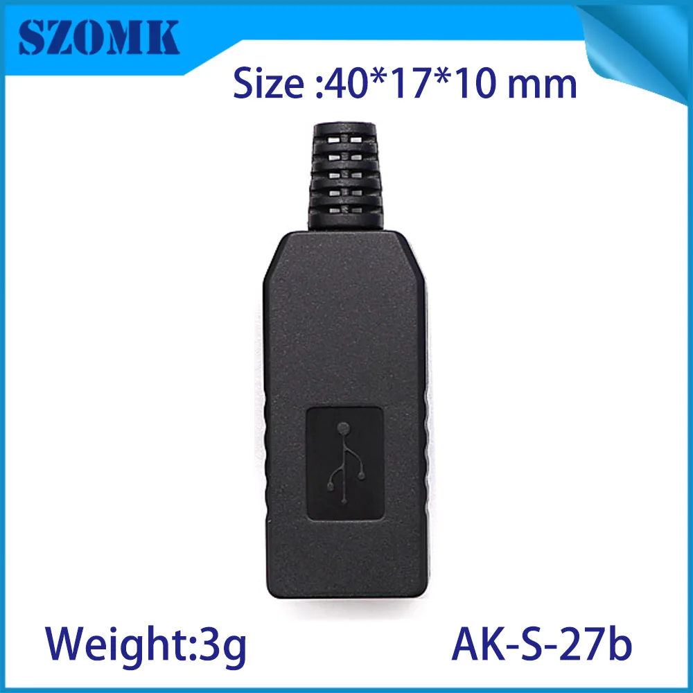 Small Plastic Electronics USB Enclosure Junction Boxes