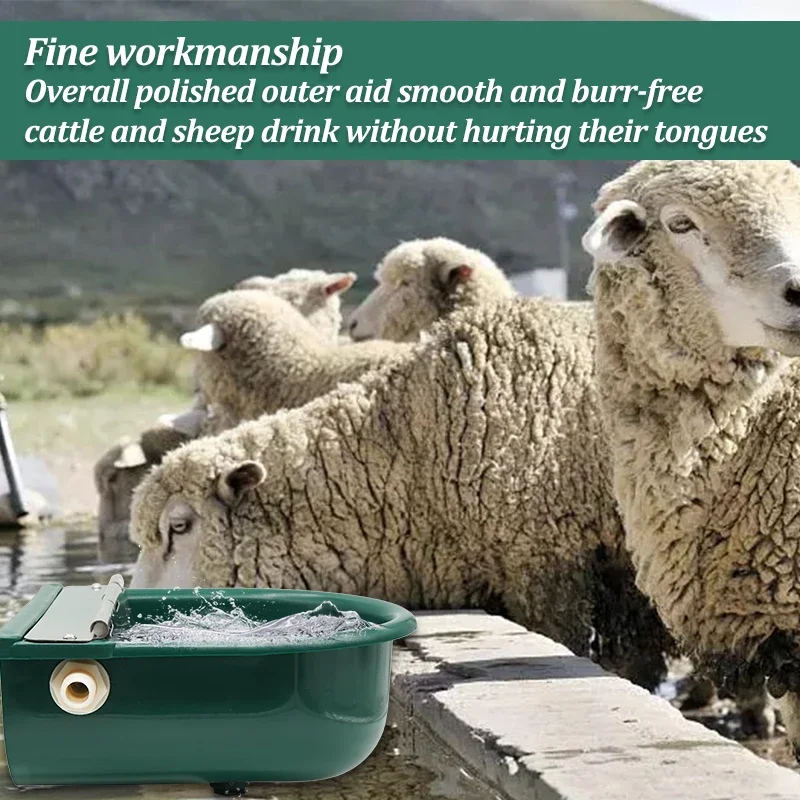 Cattle Drinking Water Feeder Goat Plastic Drinking Water Bowl Drinker ...
