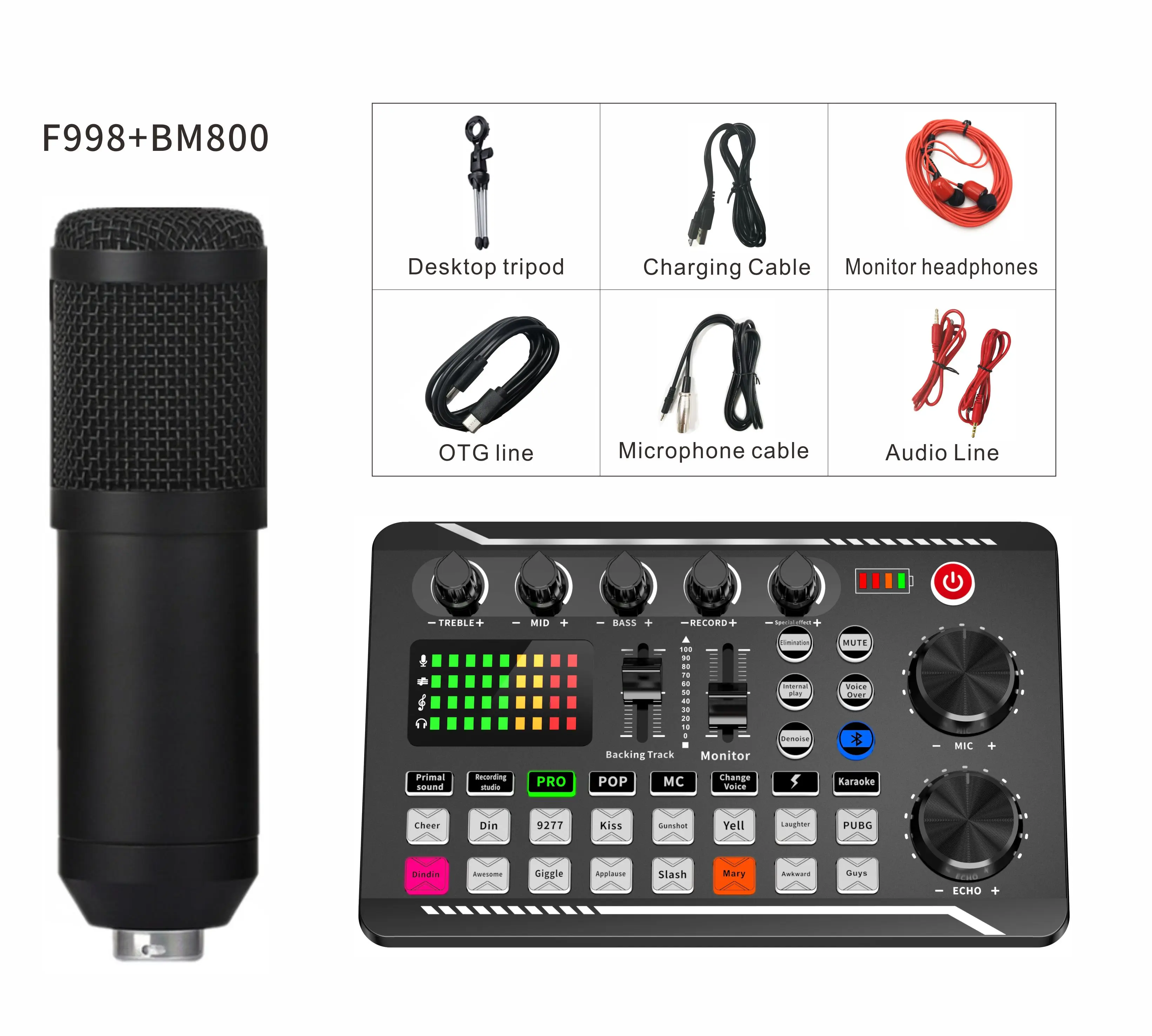 Wholesale Condenser Wireless Microphone Interface Gaming Audio Sound ...