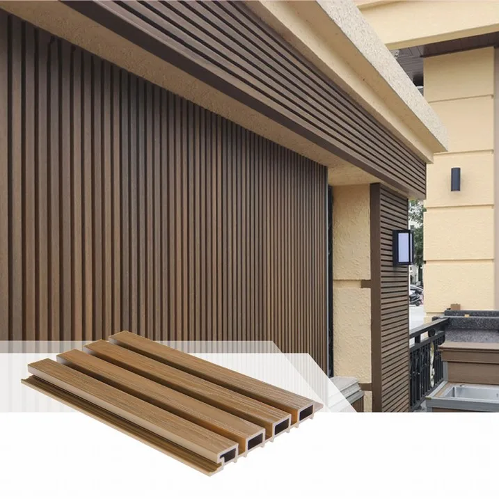 Aveeno Decorative Wooden PVC Wall Slat Panel WPC Exterior Fluted Wall ...
