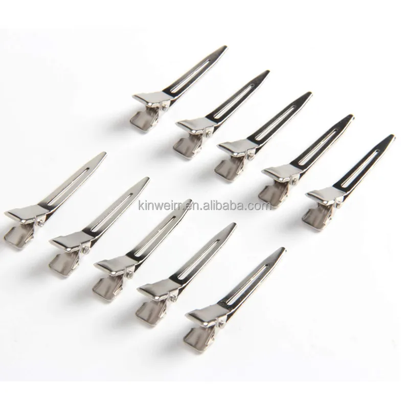 DIY Meral Pointed Duck Beak Clip alligator Hair Tool Clip Metal Hair ...