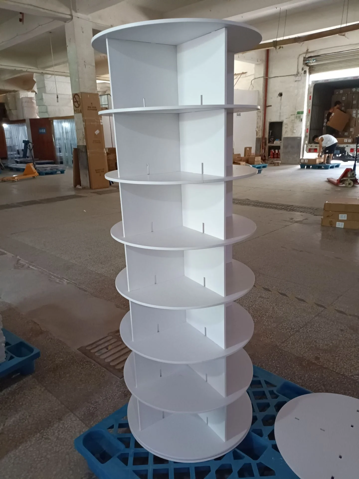 Custom Color Tier Rotating Shoe Rack Tower for Room Storage