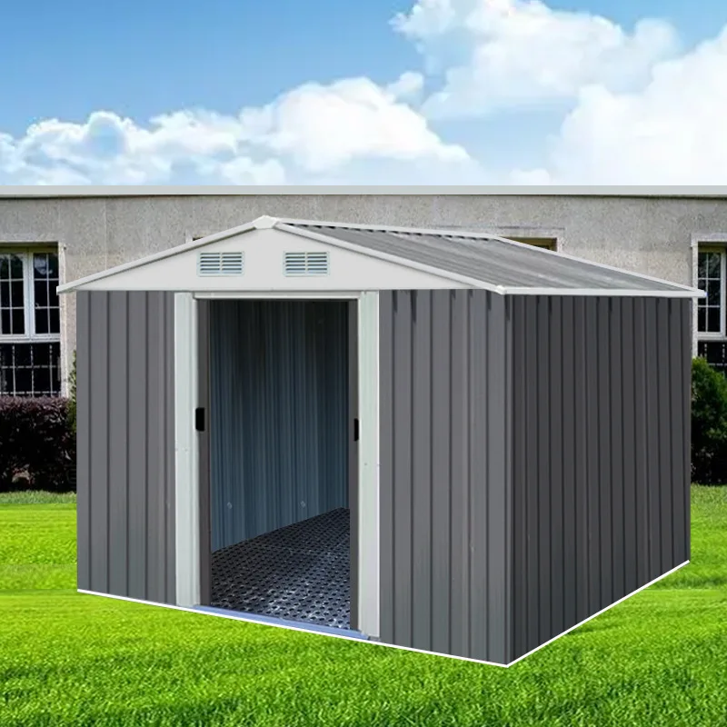 Balcony Lockers Garden Utility Box Mobile Iron House Easy And ...