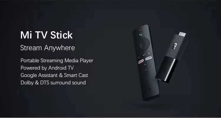 Original Global Mijia Mi TV Stick Android TV 9.0 1GB RAM 8GB ROM ...