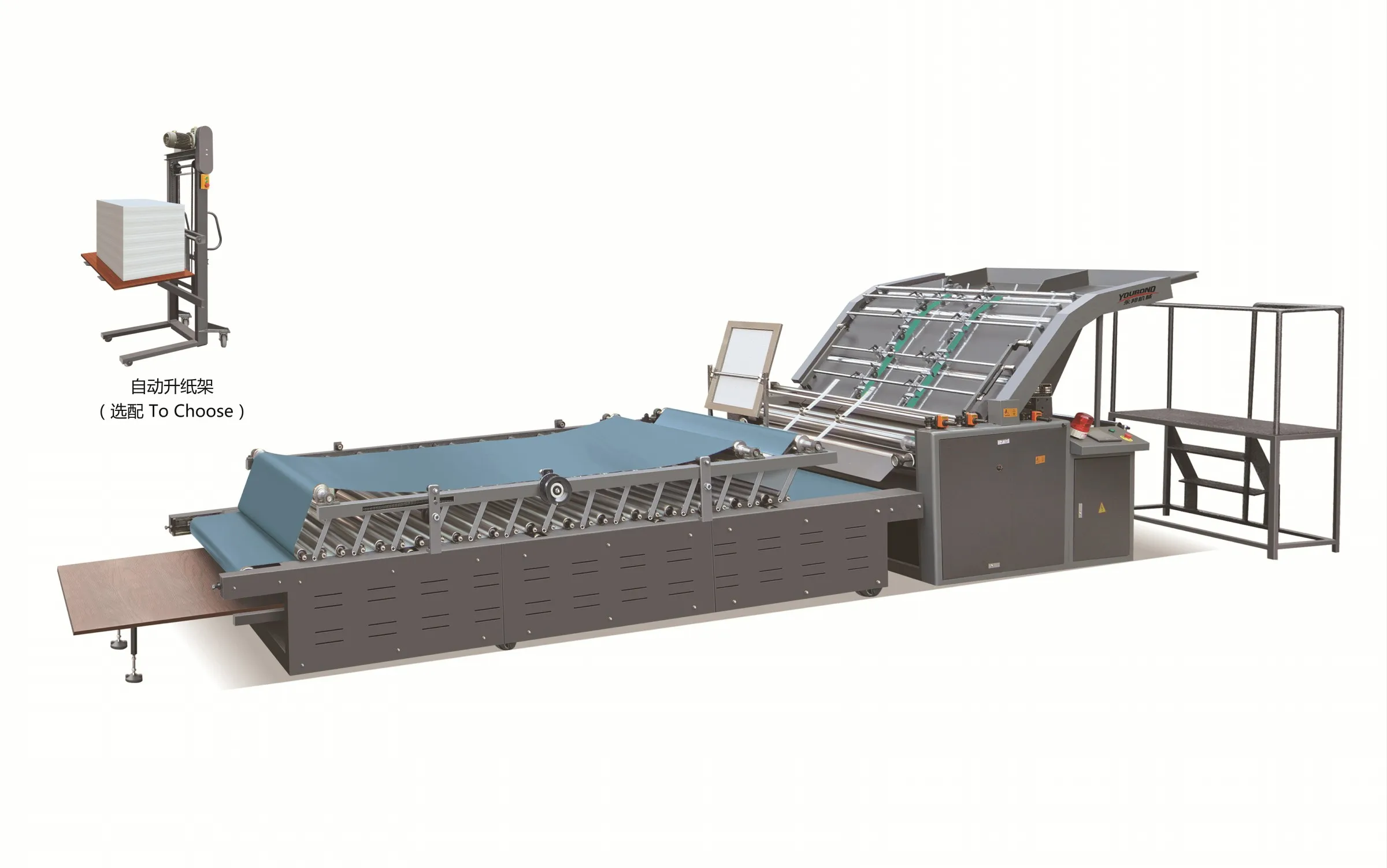 Hot Sell Semi Automatic Corrugated Carton Making Flute Laminator/Carton ...