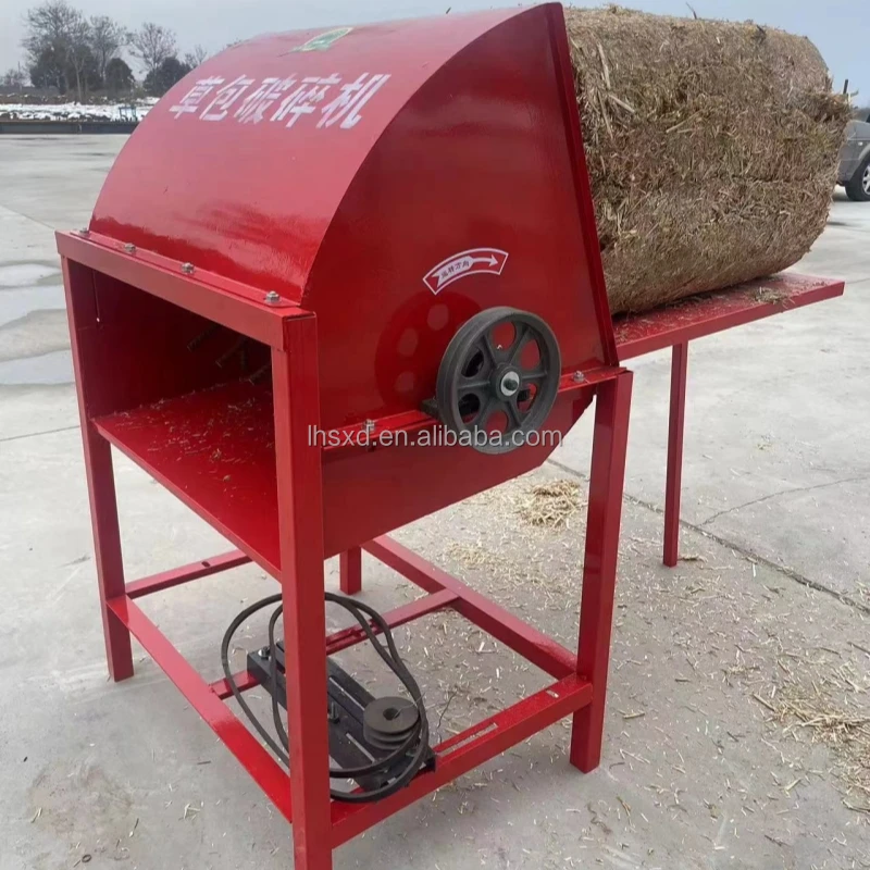Cow and Sheep Breeding Grass Bag Crusher/Frozen Grass Bundle Grass ...