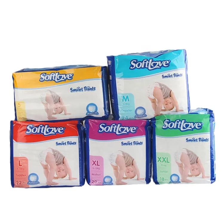 Softlove Baby Dream Diapers Soft Breathable Disposable Diapers For Baby ...