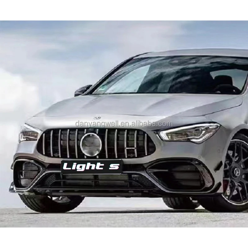 Cla45 Amg Car Parts Body Kit Include Front Bumper Assembly Grille Rear ...