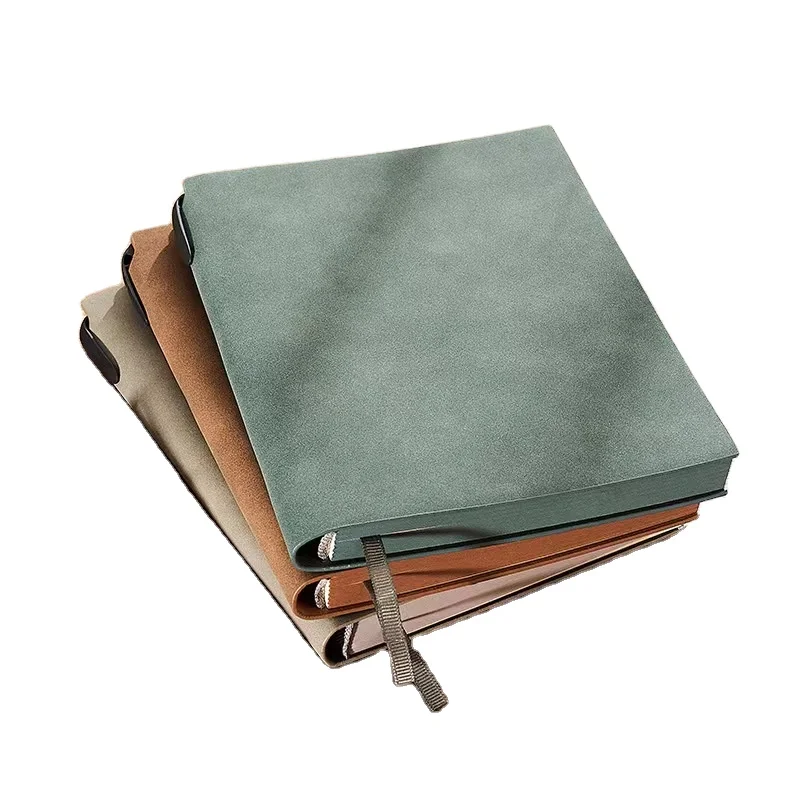 Custom A5 Plain PU Leather Business Notebooks - Ever Soft Cover