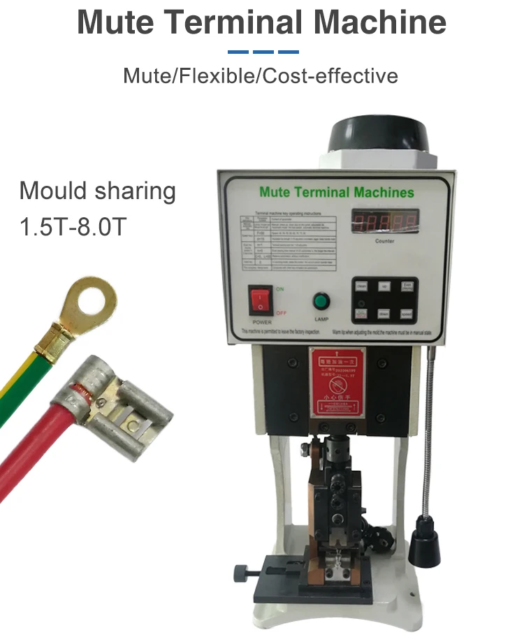 Semi-automatic Wire Terminal Crimping Machine - 30KN