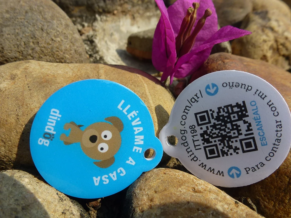 Iso14443a Programmable Custom Qr Code Rfid Smart Tag Animal ...