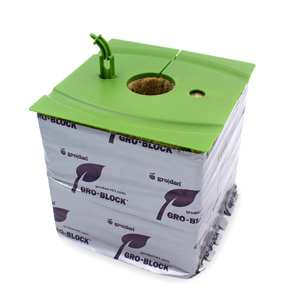 Drip Shield 6 Inch Hydroponic Plastic Irrigation Grow Cap Drip Tray ...