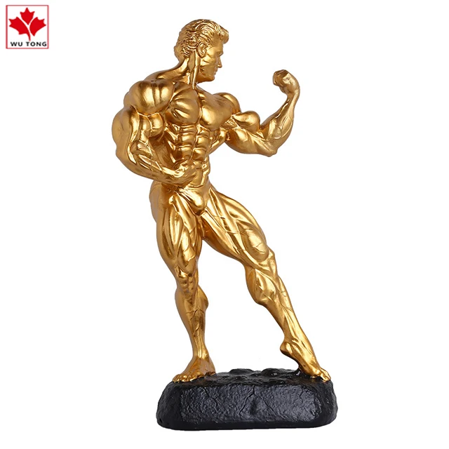 Bodybuilding Figurines - Custom Resin Trophy Statues