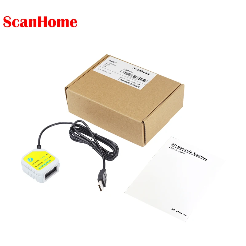 Scanhome Embedded Barcode Scanner Barcode Reader Fixed Mounted Engine Usb Rs232 1d/2d Qr ...