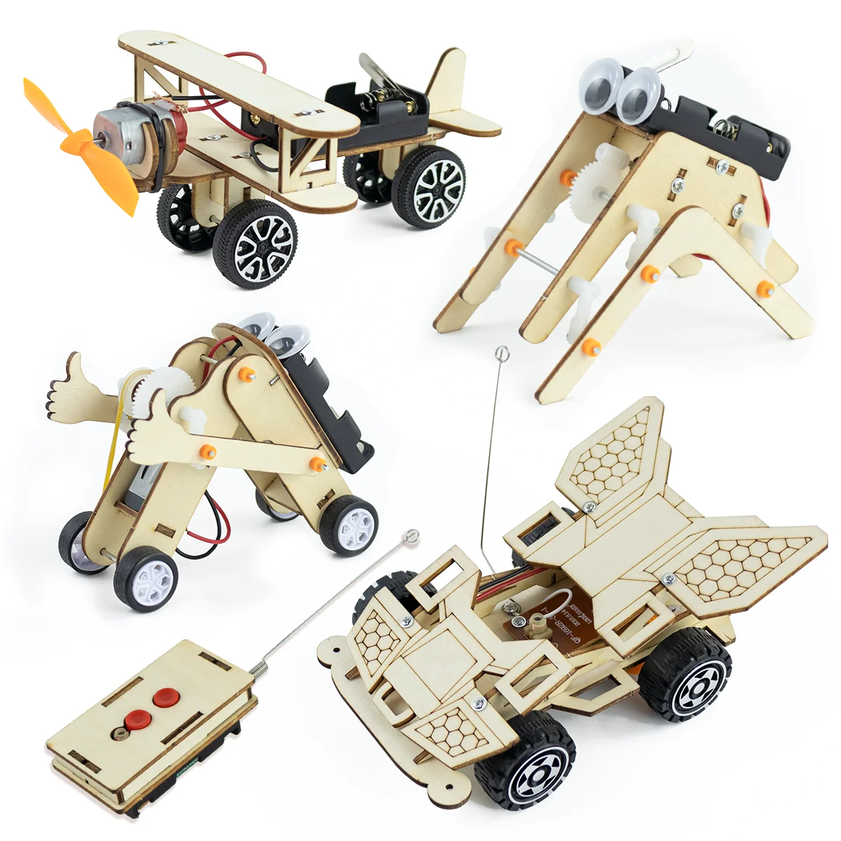 Porject STEM - DIY Wooden Model Toys for Educational Fun