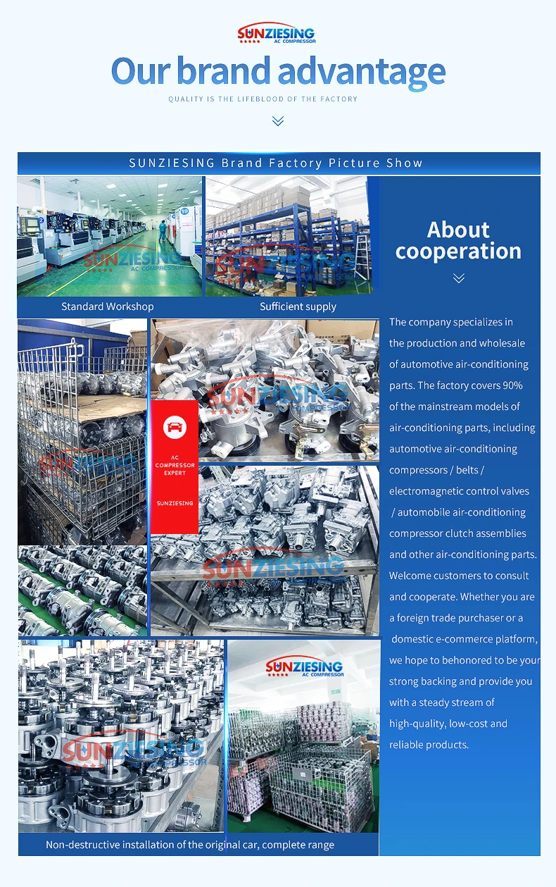 977012S500 AC Compressor for Hyundai IX35 & Kia Sportage