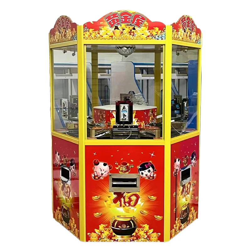 1/6 Players Coin-Operated Token Pusher with Coin Redemption Features ...