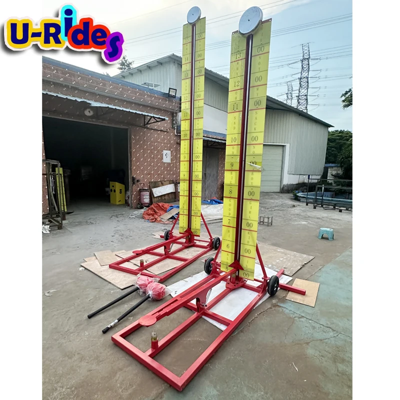 Customizable 10ft-17ft High Striker Game for Amusement & Events ODM