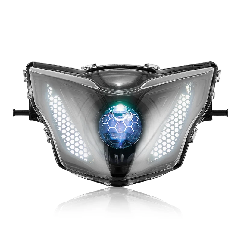 Highly Visible Motorcycle Led Headlight For Yamaha Lc135 V2-v7 ...