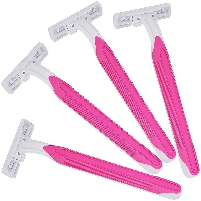 Professional Manufacturer Sharp Plastic Cheap Razor Fixed Type Imported ...