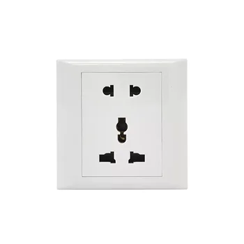 Universal 220v 13a Multi 5 Pin Wall Electric Switch Socket - Buy ...