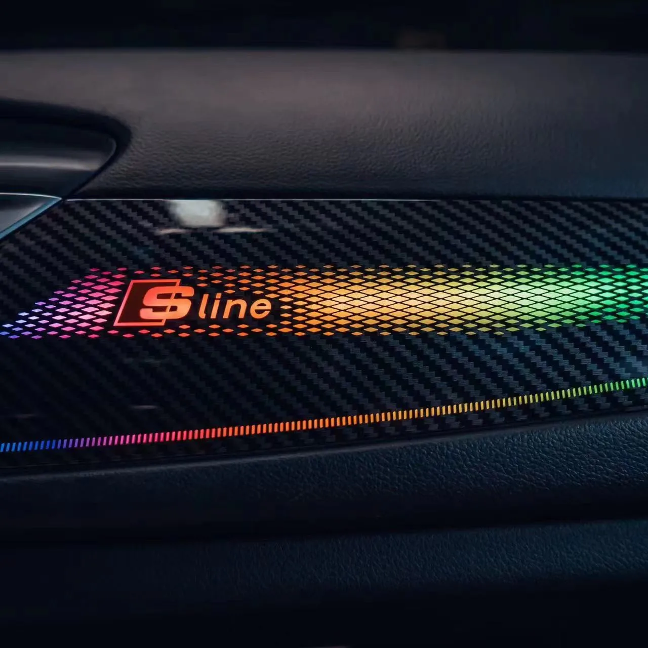 Dynamic Rhythm Effect Ambient Lighting System Automotive Interior ...