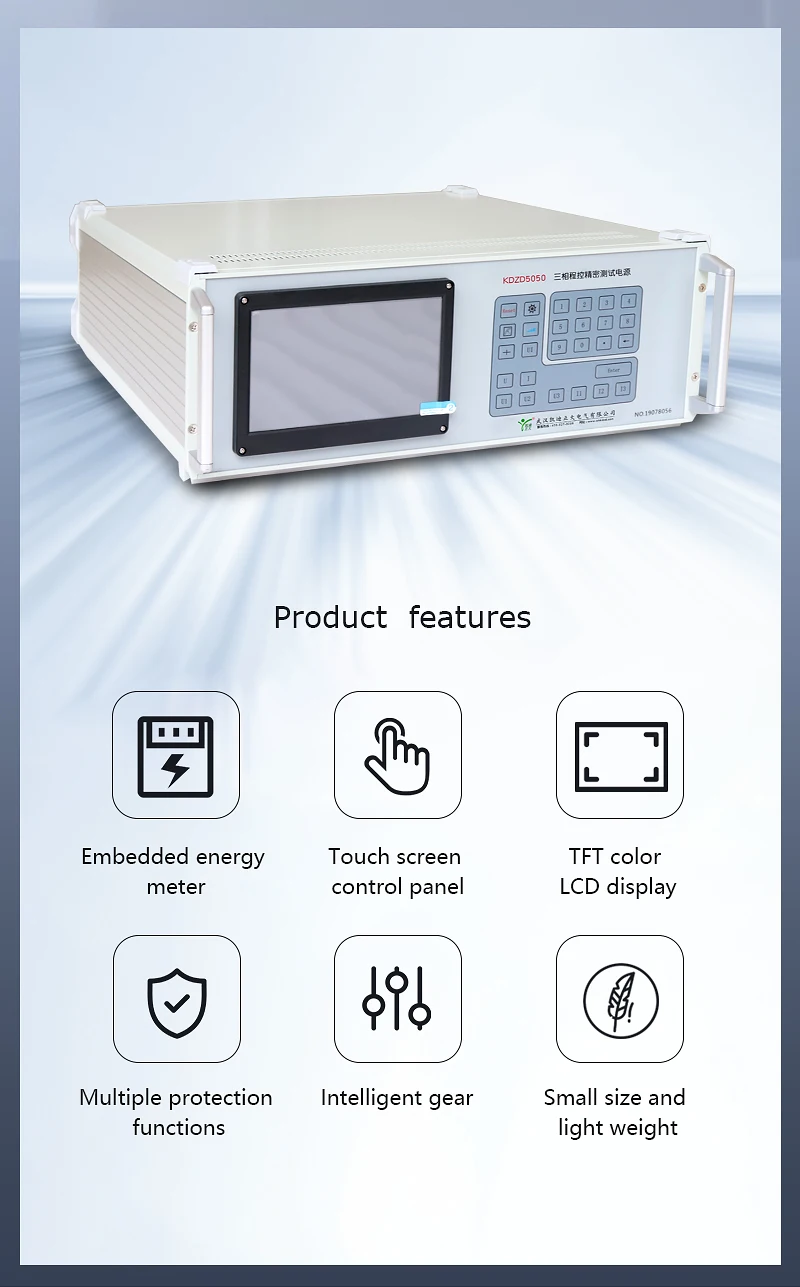 Digital Programmable Three Phase Power Source Buy Program Control Testing Source Three Phase