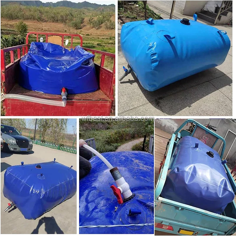 Flexible PVC Rectangular Collapsible Water Tank for Agricultural ...