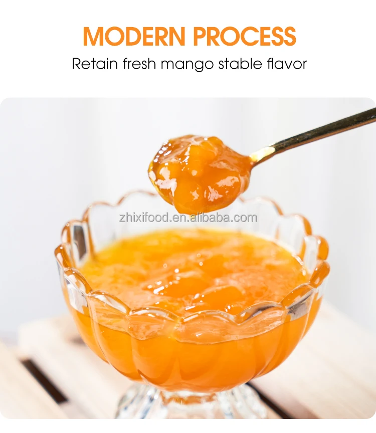 2kg Mango Jam with Pulp - Sweet Fruity Spread for Shops