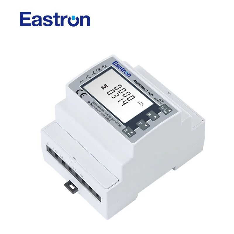 Eastron SDM630MCT-TCP Three Phase CT/PT Operated Din Rail Energy Meter ...