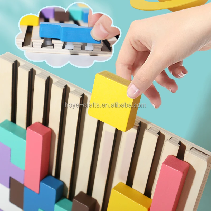 3D Russia Puzzle Block - Educational Toy for Kindergarten