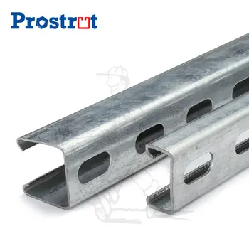 Perforated Gi Steel C Channel 41x41 41x21 Strut Channel - Buy C Channel ...