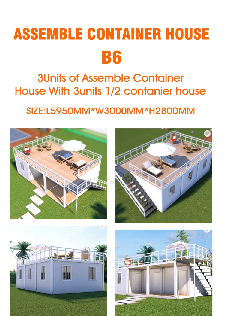 Luxury Prefabric Living Modular Prefabricated Container Home Australia ...