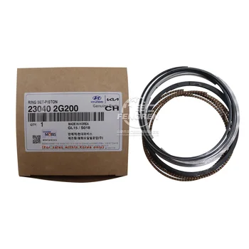 Engine Parts Piston Ring Set 23040-2g200 Std Rings For Hyundai Suv H-1 ...