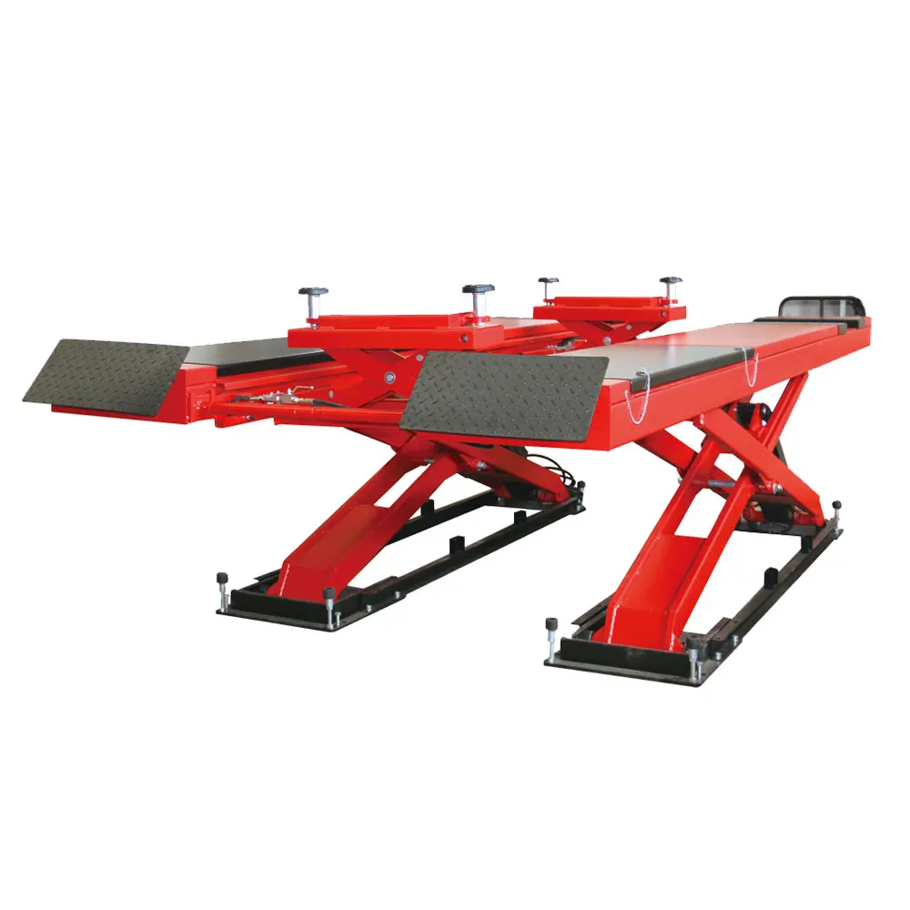 Hydraulic In-Ground Pulley Scissor Lift CSL-H4000P 4000kg Capacity for ...