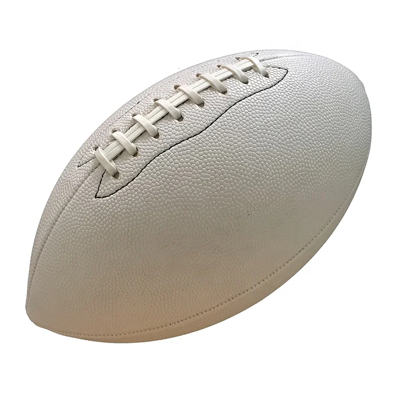 Soft Standard Rugby Ball Outdoor Pu American Football Training Soccer ...