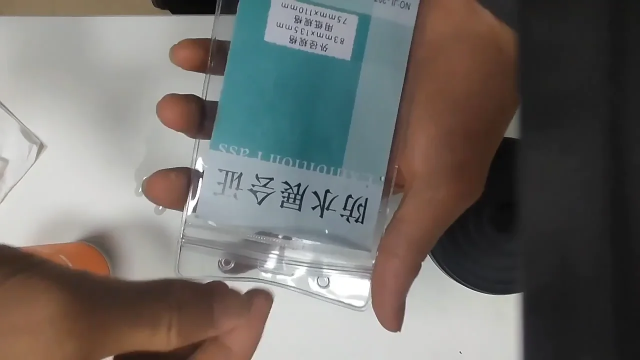 4x6 Inch Waterproof Vertical Id Badge Holder A6 Size Card Holder ...