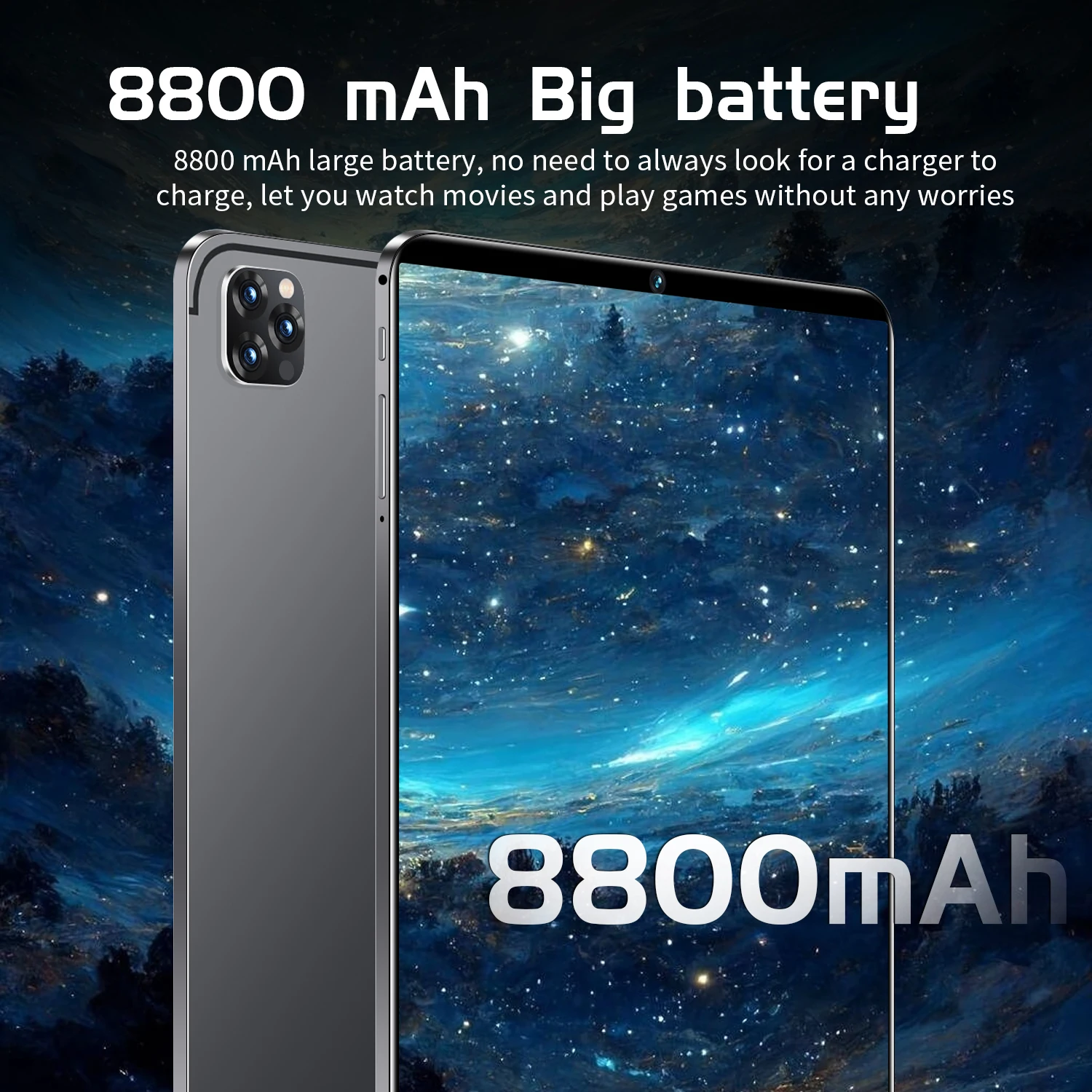 Global Version 11.6 Inch 16GB Ram 1TB Rom 8800mAh Android 11.0 Wifi ...