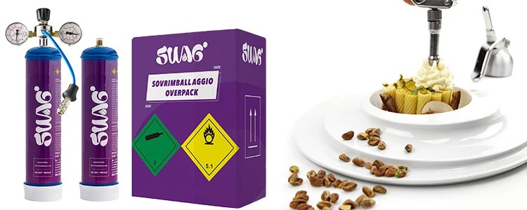 SWAG 580g 6Pcs/Box Whipped Cream Chargers Next Day Delivery Fast Free ...