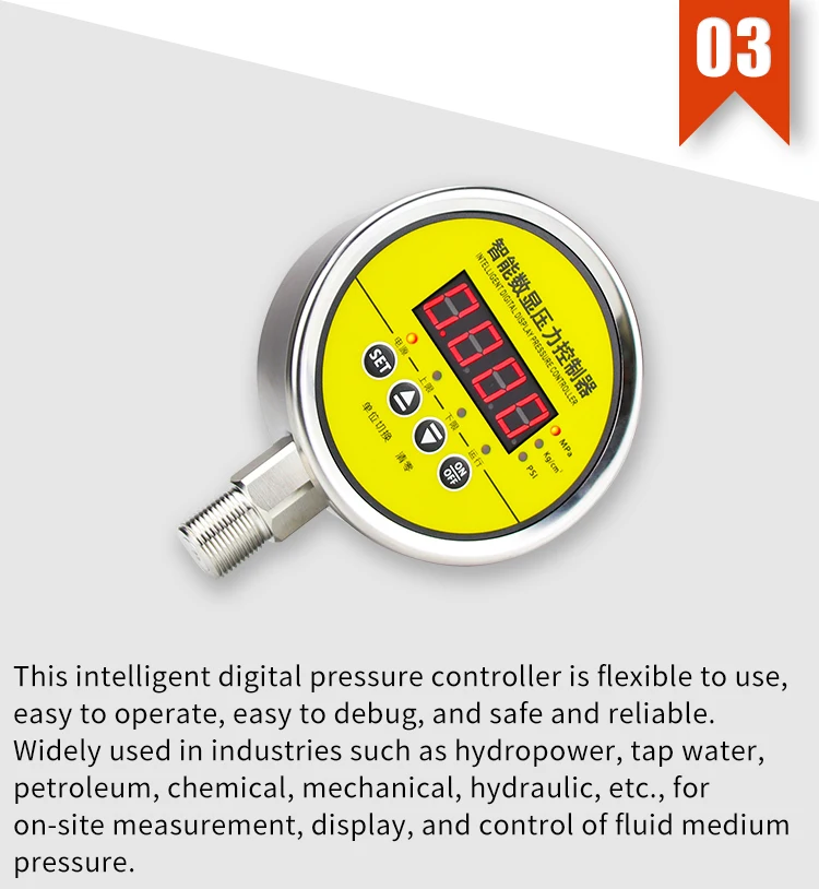Pressure Control And Measurement Intelligent Digital Pressure Control - Buy Pressure Control ...