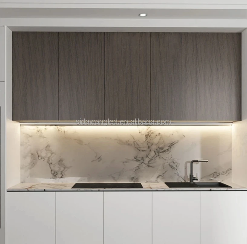 SDW-D02 V-Type Corner LED Aluminum Profile with Diffuser - Cabinet LED ...