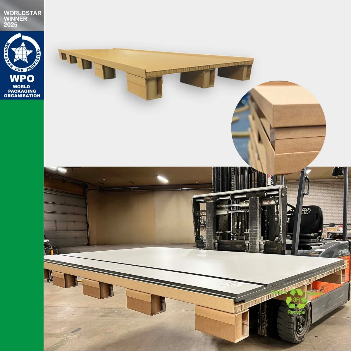 100% Recyclable Light Weight Economically Heavy Duty Waterproof Paper ...